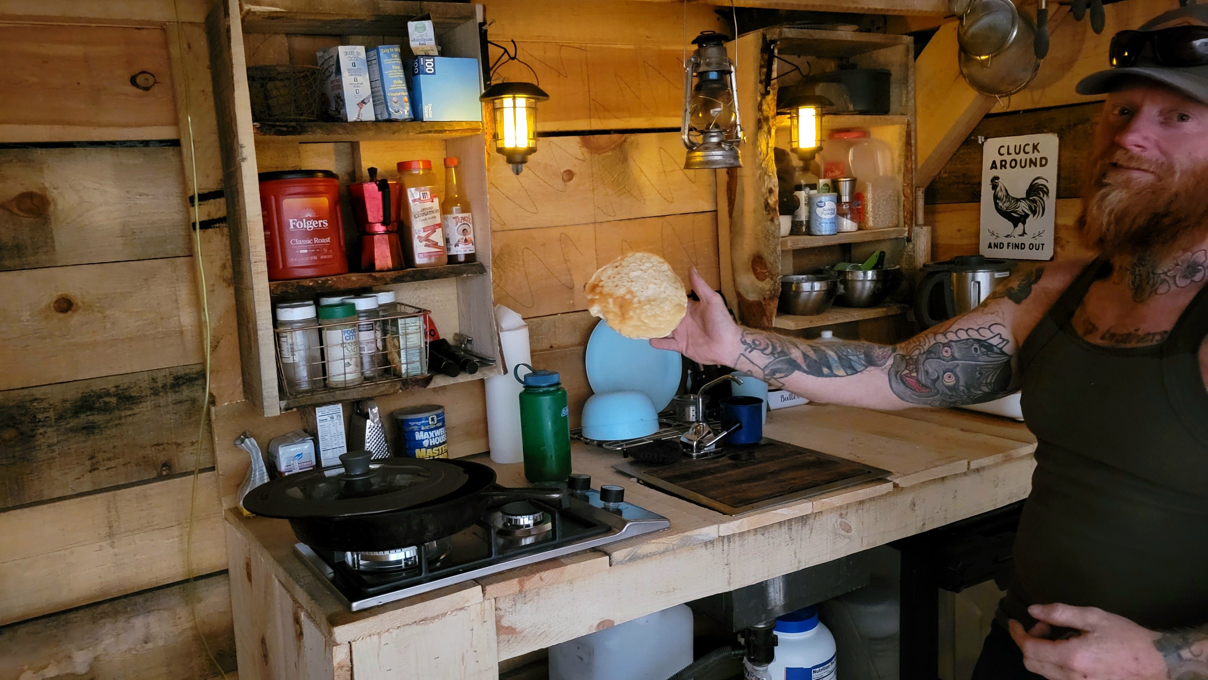 Easy Tiny House Kitchen build – Frugal Off Grid