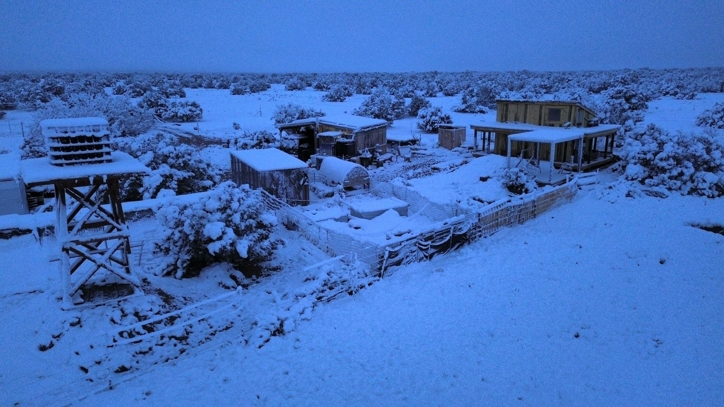 Surviving a winter storm Stranded Off Grid – Frugal Off Grid